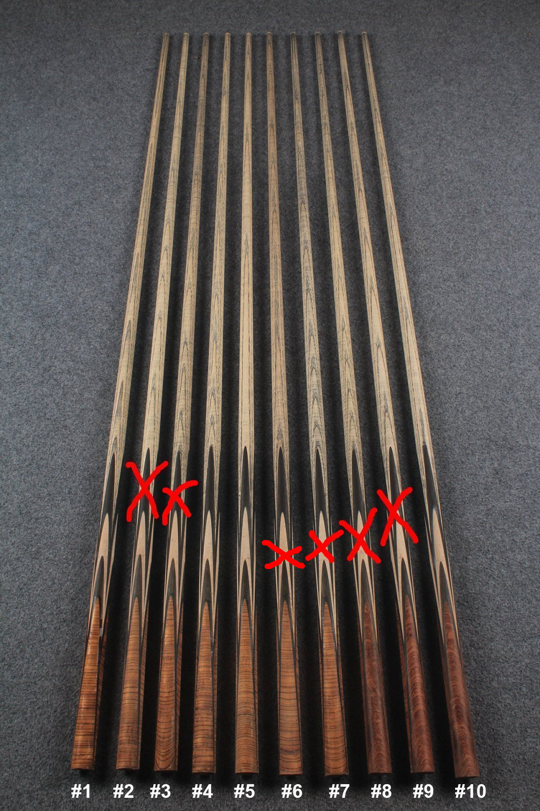 Chinese 8 Ball Pool Cues Tagged "Series: made to order" - WOODS CUES
