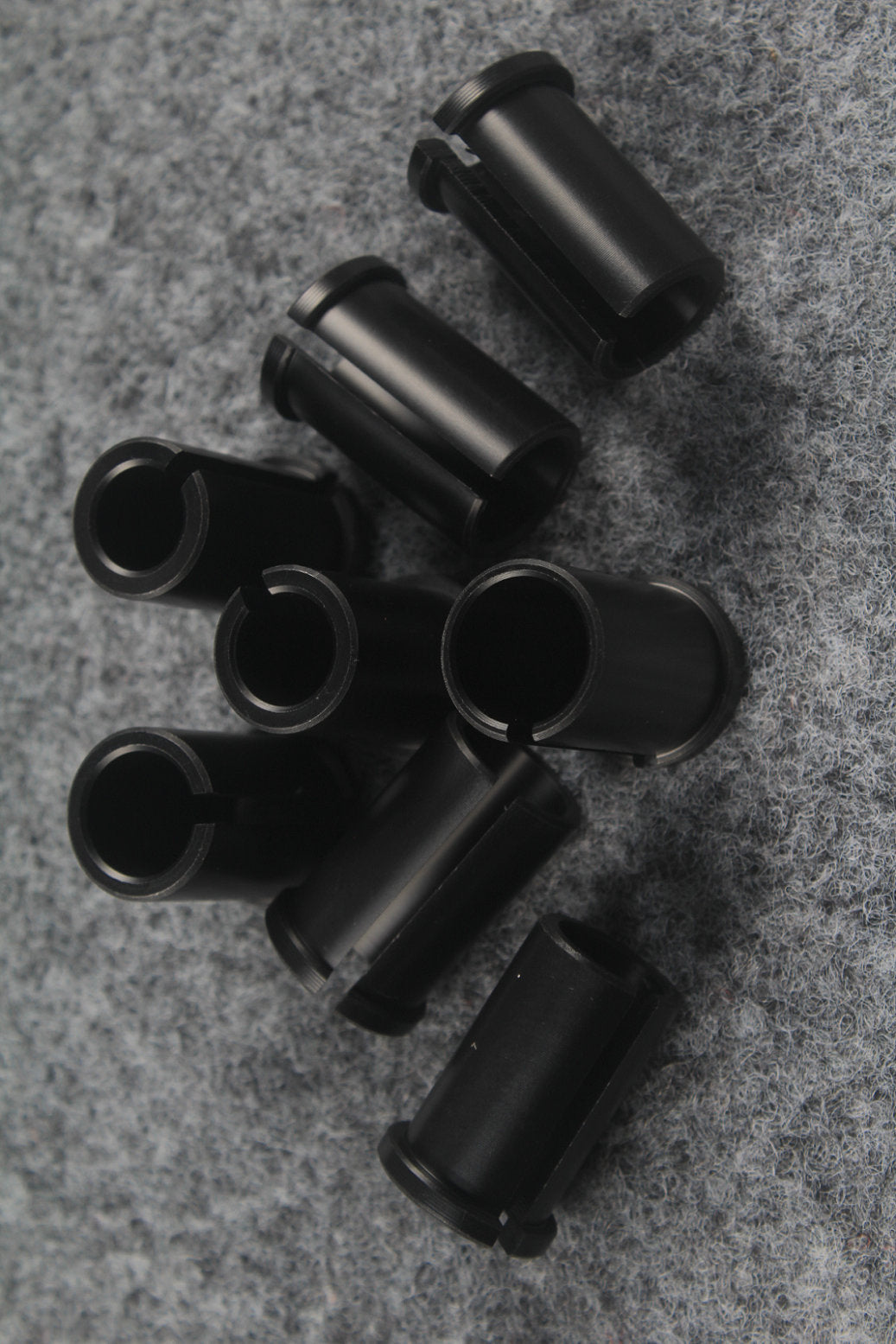 protective tube shaft / butt collet collars for cue repair lathe 10.5 ...