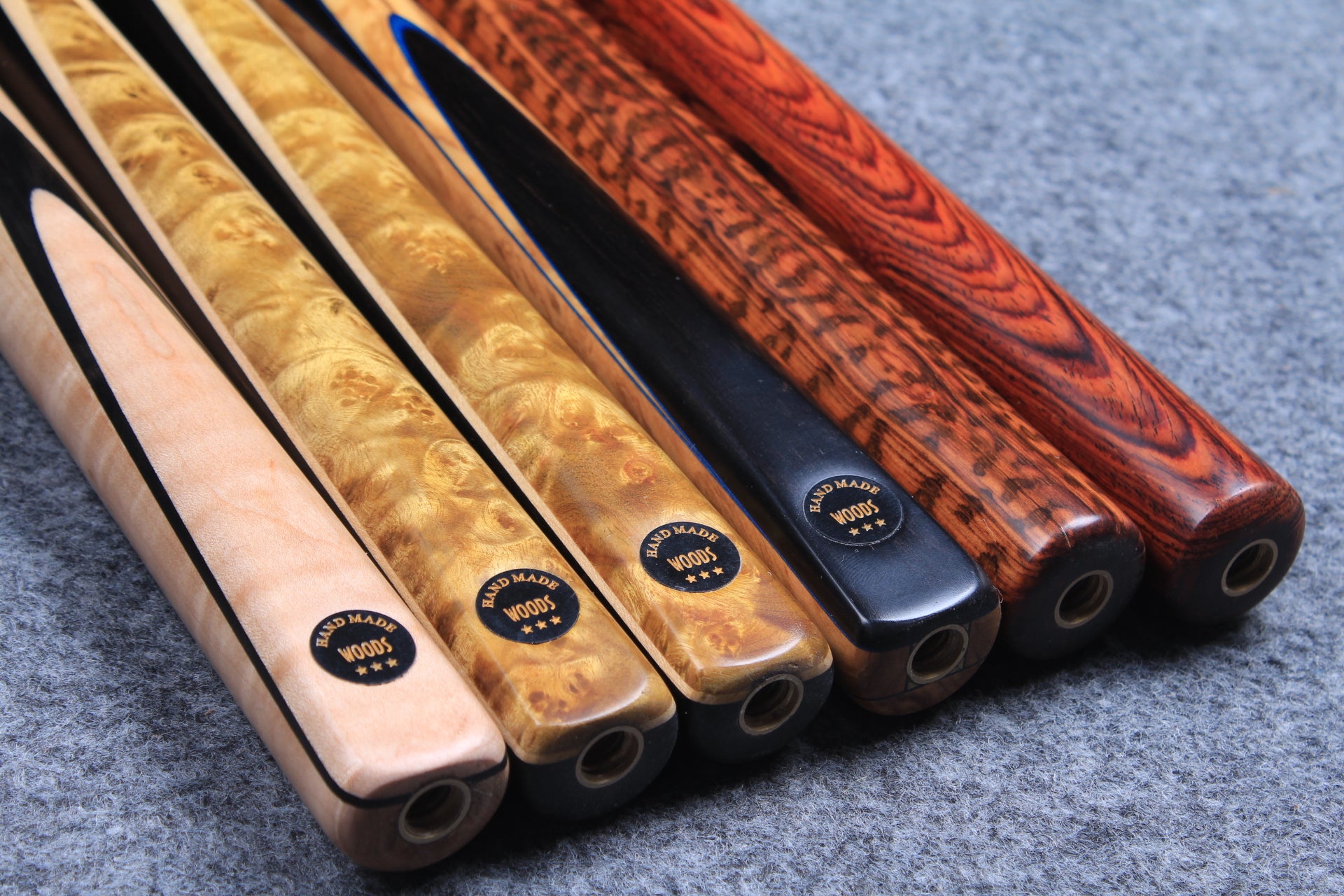 Premium Snooker & Pool Cues | Ash & Maple Handcrafted Cues | WOODS CUE