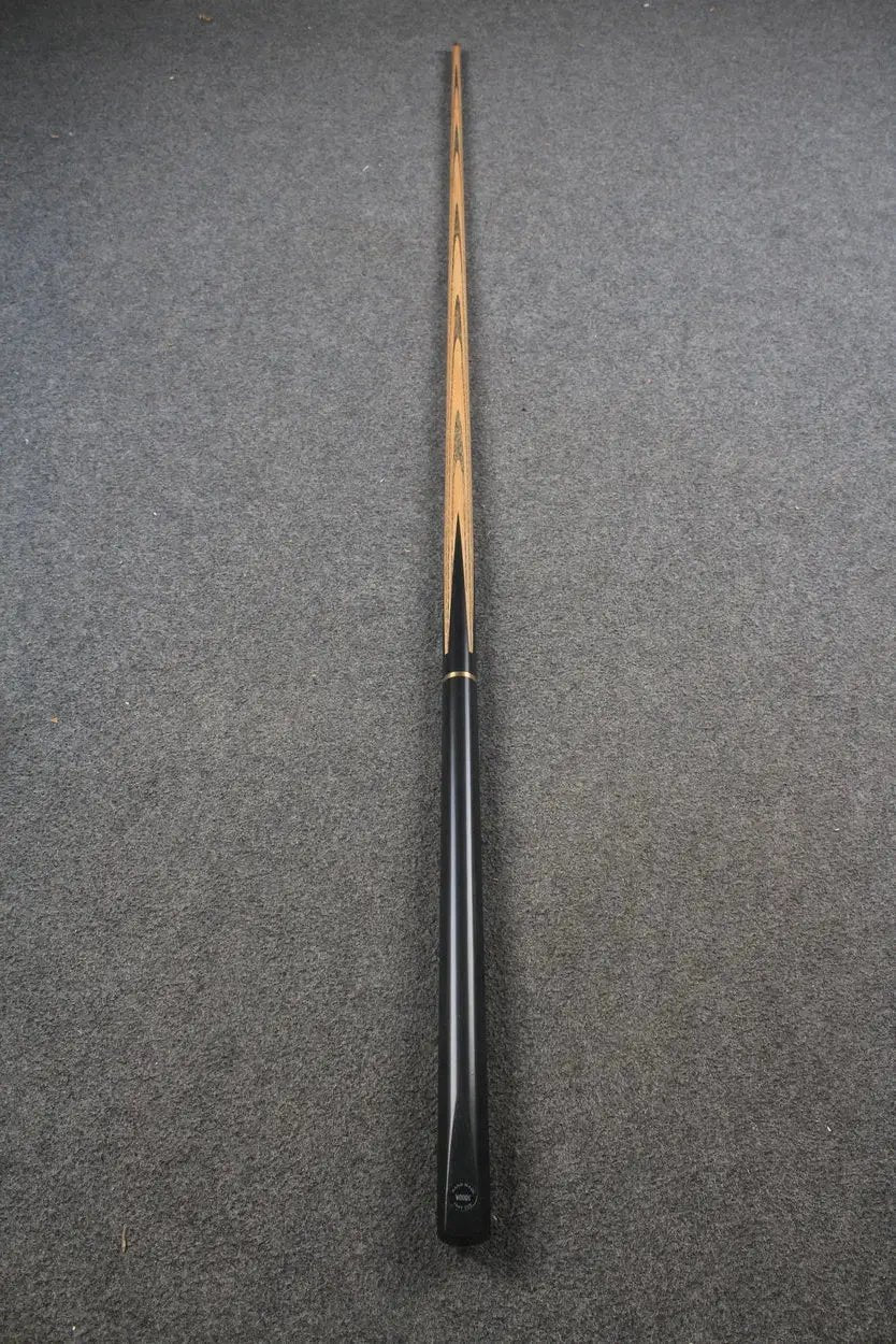 CHEVRONS+ 3/4 ash english pool cue - WOODS CUES