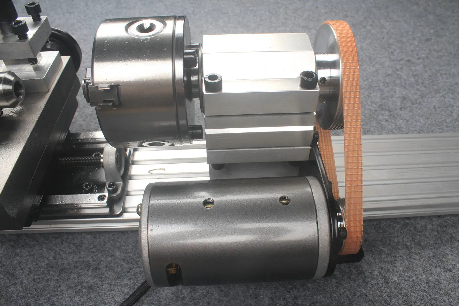 snooker and pool cue tip repair & maintenance lathe - WOODS CUES