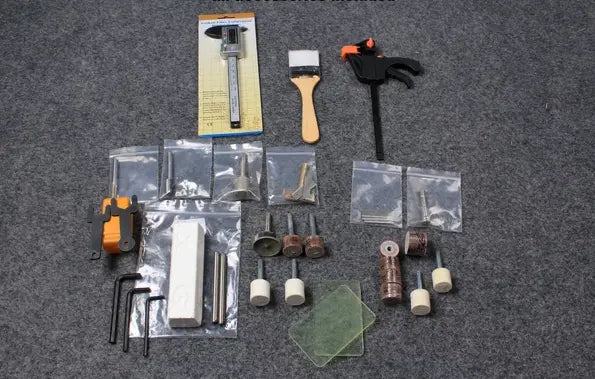 the snooker pool cue tip repair maintenance lathe - WOODS CUES