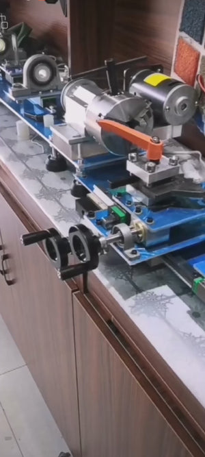 snooker and pool cue tip repair & maintenance lathe - WOODS CUES